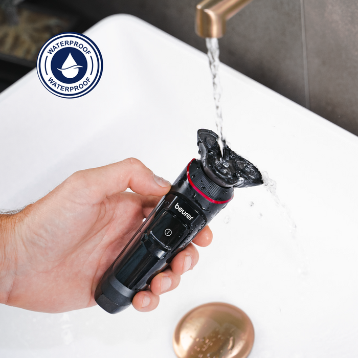 Rasuradora Eléctrica Inalámbrica con Cabezal Flexible y Resistente al