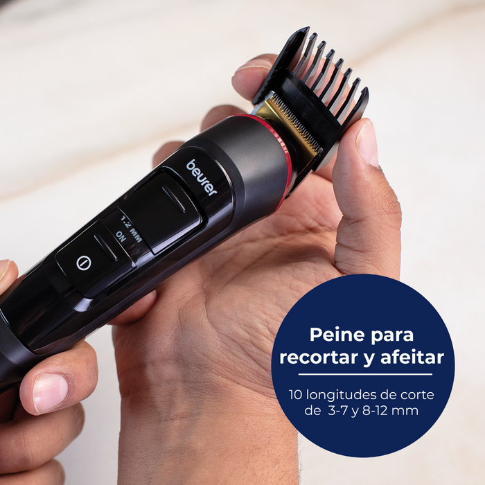 Rasuradora Eléctrica para Barba Beurer MN4X | Cuchillas de Titanio y A