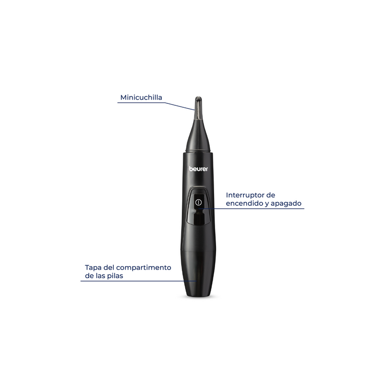 Rasuradora de nariz y recortador de vello nasal MN2X | Beurer
